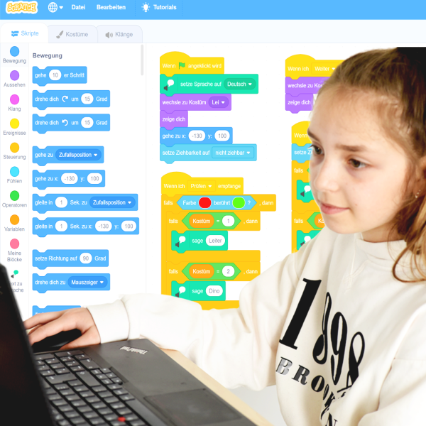 Erfolgreich mit Scratch: Kinder lernen programmieren