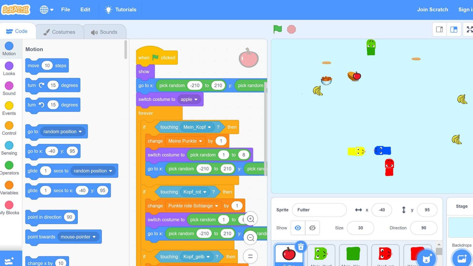 🥇 Scratch programmieren Onlinekurse für Kinder | Play&Code
