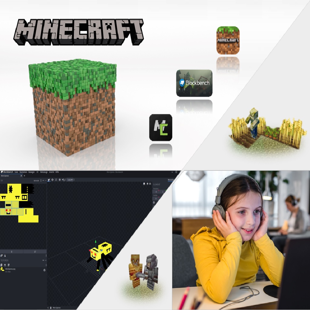 Minecraft Mods 2 mit M-Creator & Blockbench für Kinder